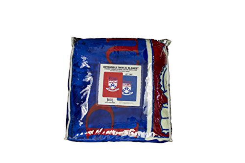 Dormitory 101 U Penn Premium Quality Plush Fleece Blanket - X Large 60"X80". Fits Queen or Twin XL Bedding. Great Gifts!