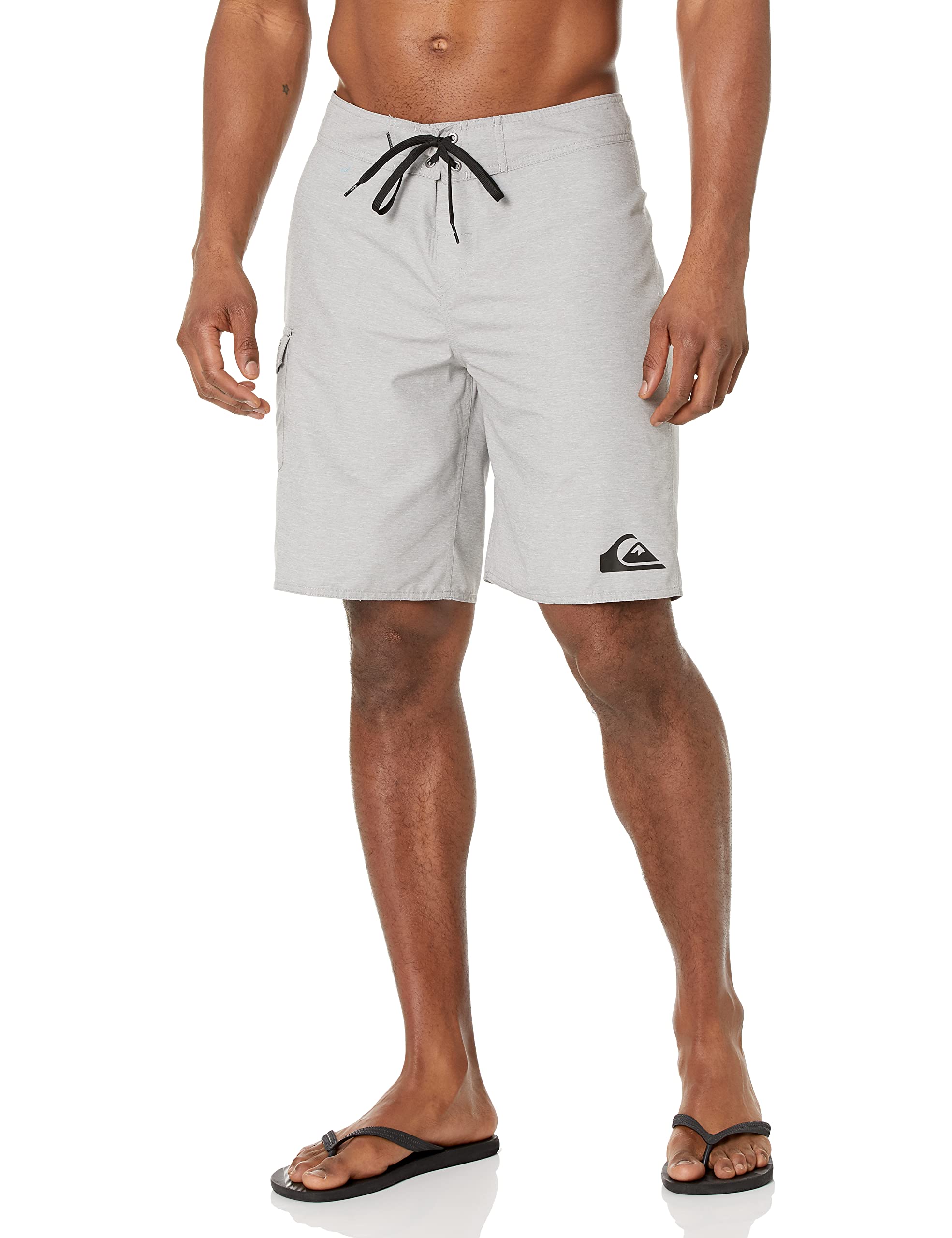 Quiksilver Men's Everyday 20 Inch Boardshort Swim Trunk Bathing Suit, Athletic Heather, 33
