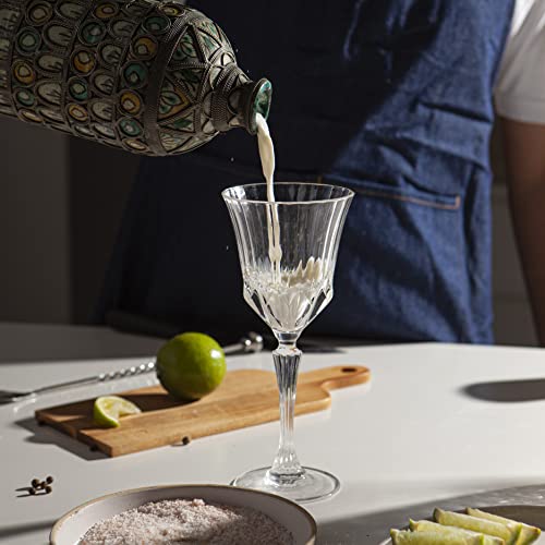 Ceramic Margarita Salt Rimmer Set with Lid 5.5” - Salt Sugar Glass Rimmer for Cocktails - Home Bar Accessories for Tajin Seasoning - Rimmers for Drinks - Bartender Kit Tools - Bar Decor for Home