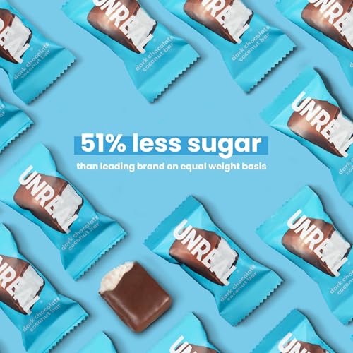 Unreal, Coconut Bars Dark Chocolate, 4.2 Ounce