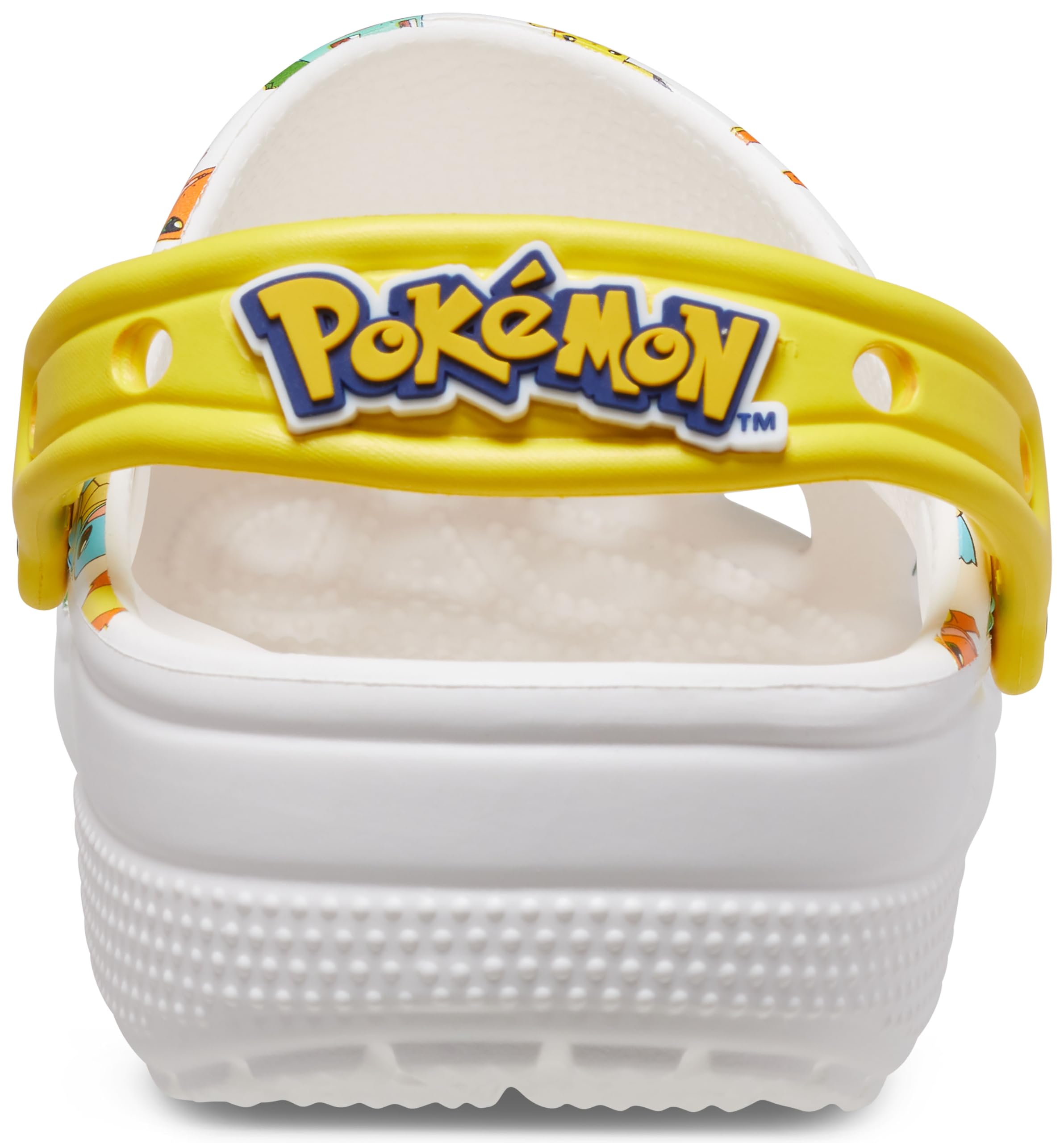 Crocs Unisex Classic Pikachu Clogs, Pokemon Shoes, 11 Women/9 Men White/Multi