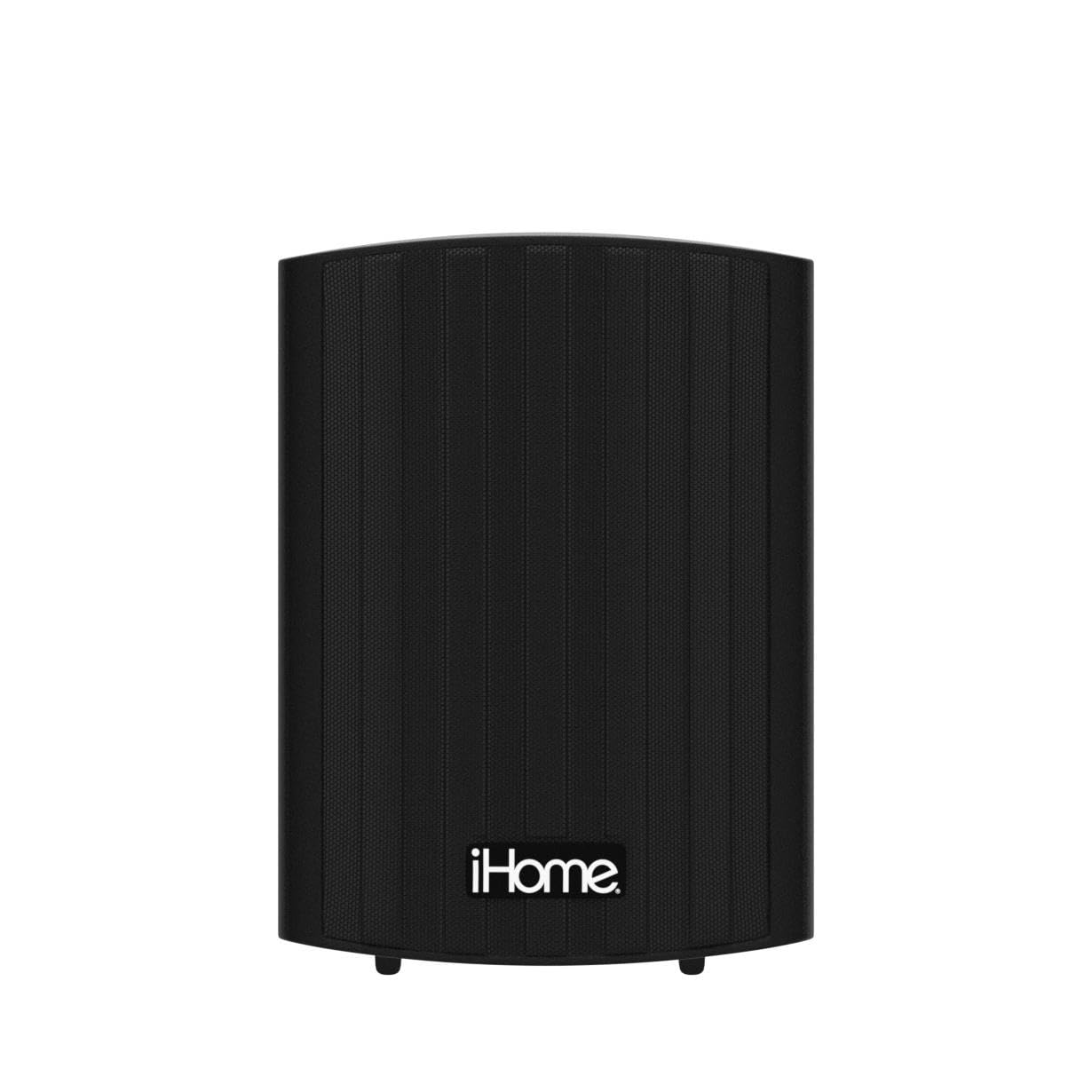iHome IHSI-W400BT-PR-BLK Bluetooth 4-Inch 100W Weatherproof Speakers, Indoor/Outdoor, Wall/Ceiling Mount, Surround Sound, Pair - Ideal for Home Parties