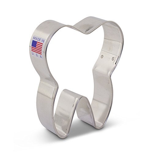 Tooth Cookie Cutter, 3.5" Made in USA by Ann Clark
