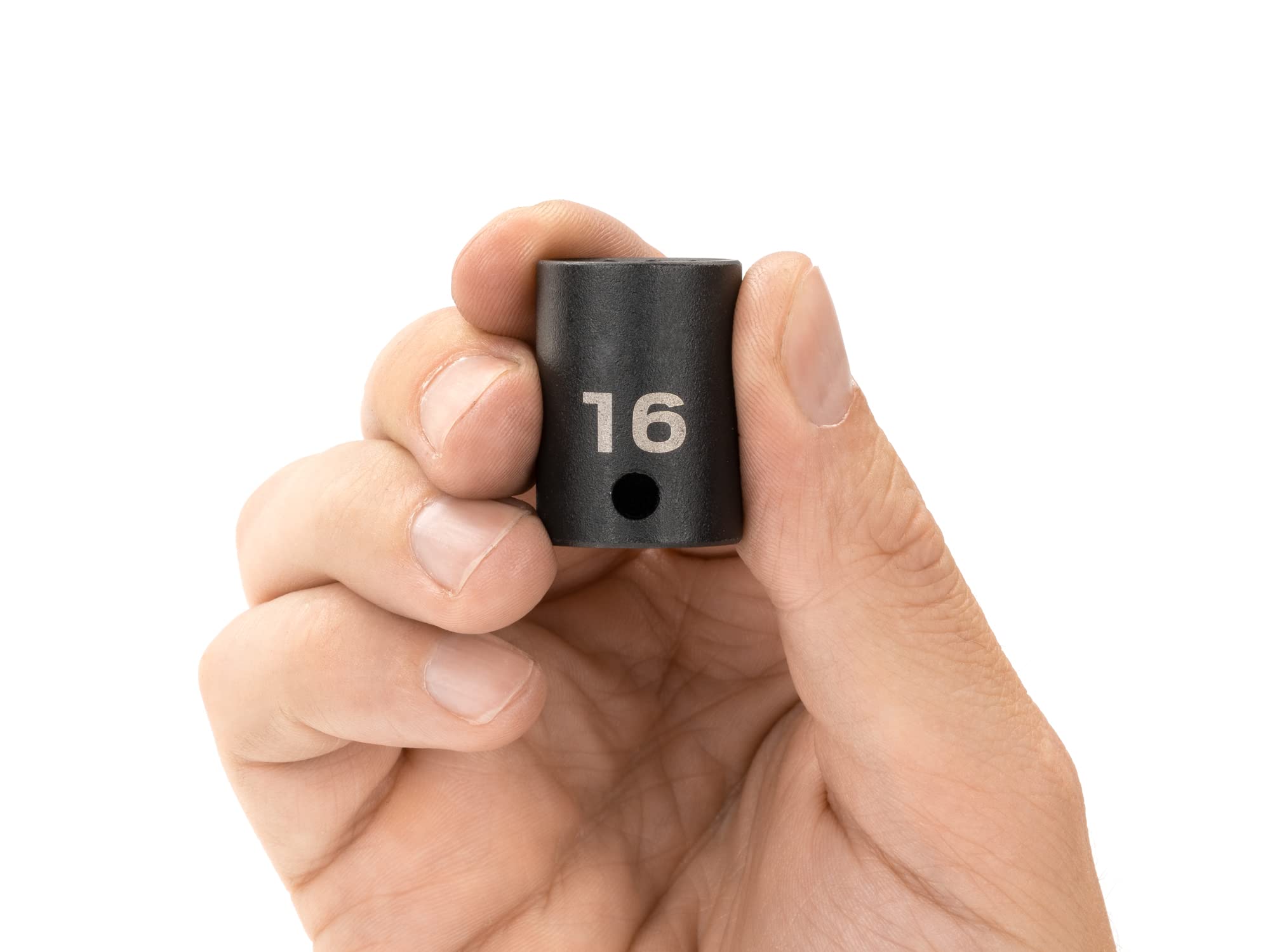 TEKTON 3/8 Inch Drive x 16 mm 12-Point Impact Socket | SID12316
