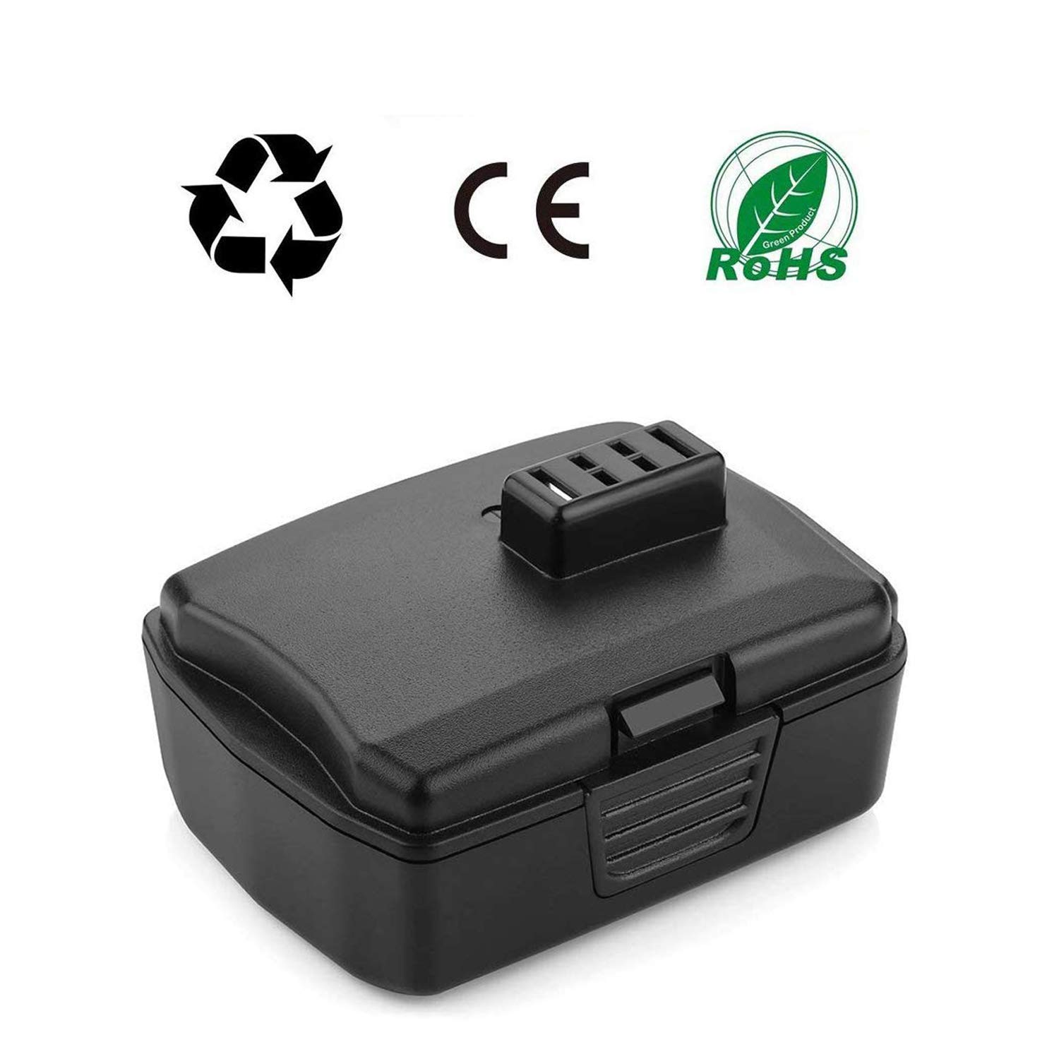 TREE.NB 2 Packs CB120L 12V 4000mAh Lithium Battery Replacement for 12V Ryobi CB120L BPL-1220 130503001 130503005 BS12CA BID-1201 CAH120LK CD100 BID-1201 Battery