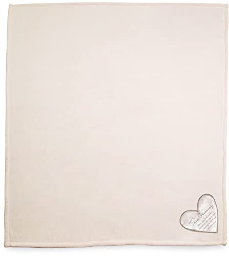 Pavilion Gift Company Blessing Blanket, Cream