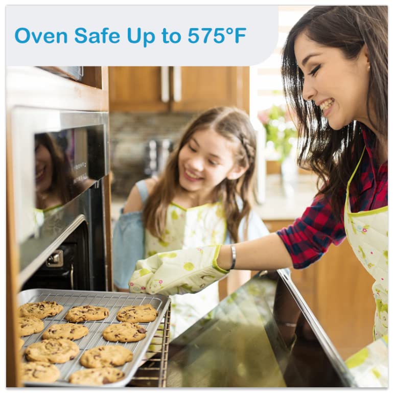 2 Pack Cooling Rack for Baking Stainless Steel, Heavy Duty Wire Rack Baking Rack, 11.7" x 9.4" Cooling Racks for Cooking, Fits Small Toaster Oven, Dishwasher Safe