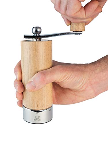 Peugeot 37284 Isen Pepper Mill, Wood, Multicoloured