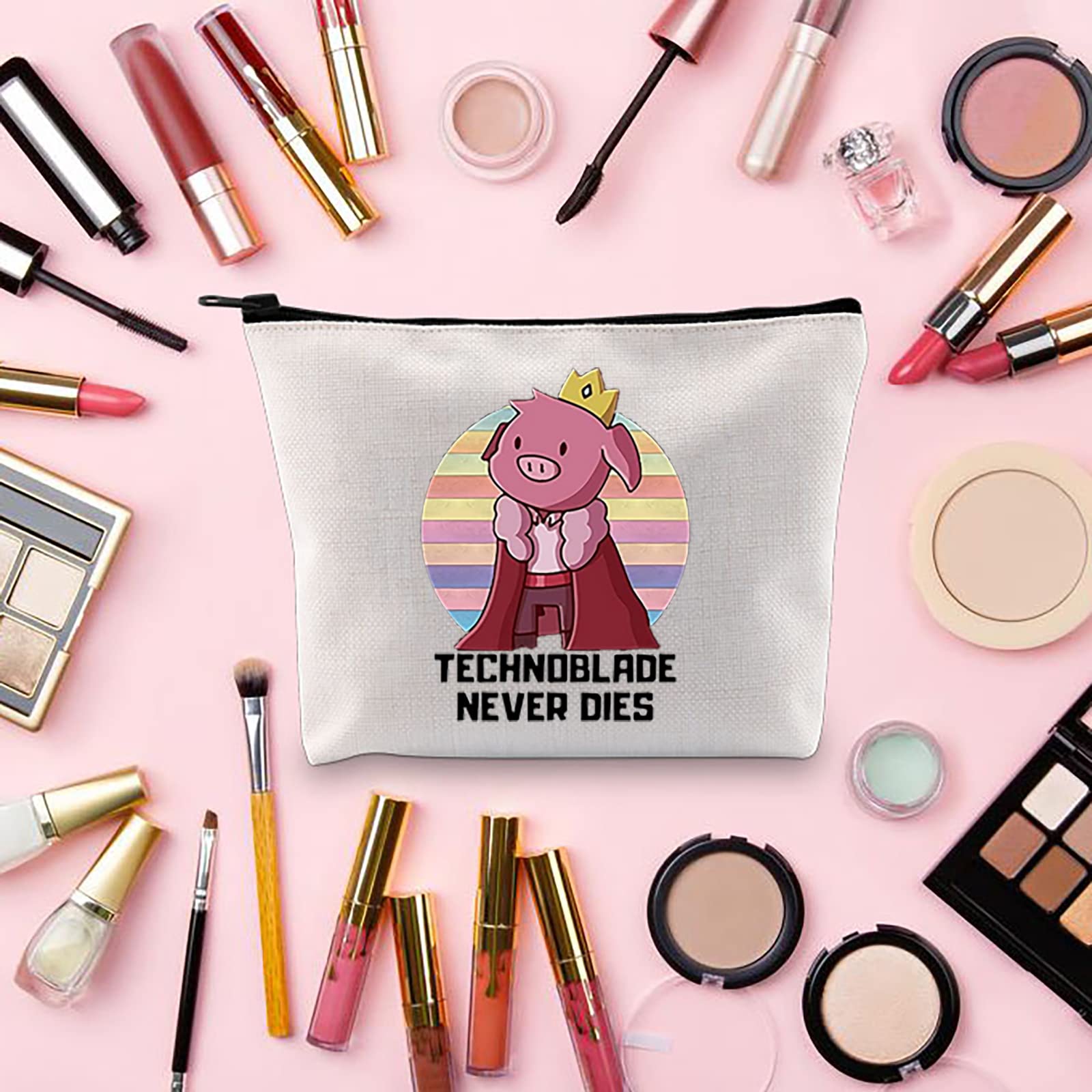 TOBGBE Dream Gamers Gift Game Never Dies Makeup Bag Game Lover Merch Gamers Gift Dream Team Gift(Dream Bag)