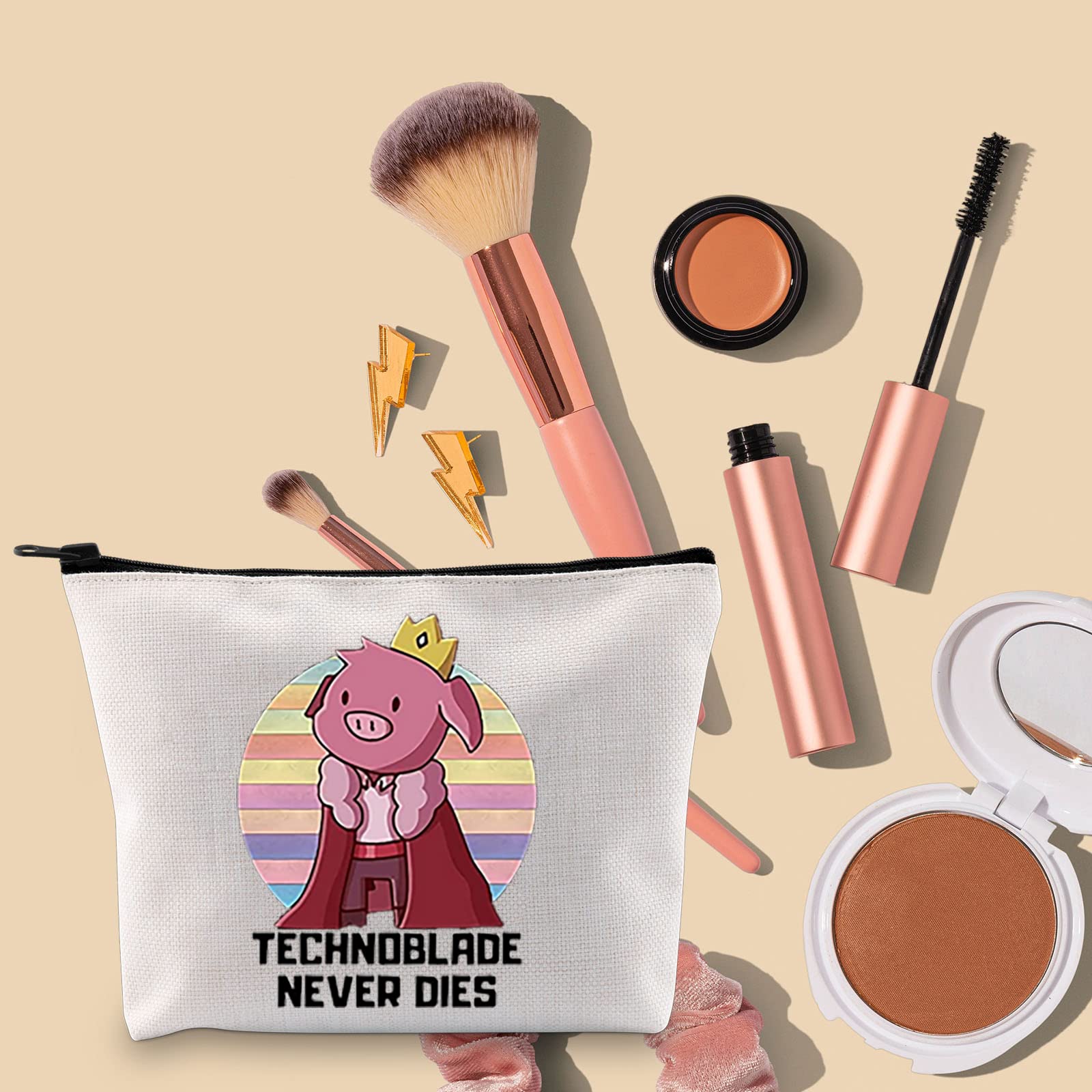 TOBGBE Dream Gamers Gift Game Never Dies Makeup Bag Game Lover Merch Gamers Gift Dream Team Gift(Dream Bag)