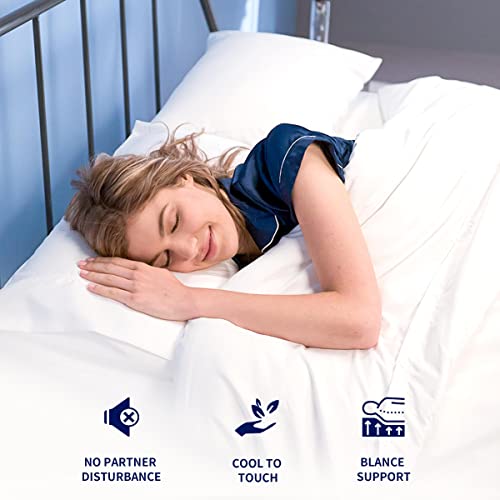 subrtex 5 Inch Cal King Gel Memory Foam Mattress with Removable Soft Cover, Body Support Pressure Relieving Mattress, CertiPUR-US Certified, Bed in A Box(5 Inch, California King)