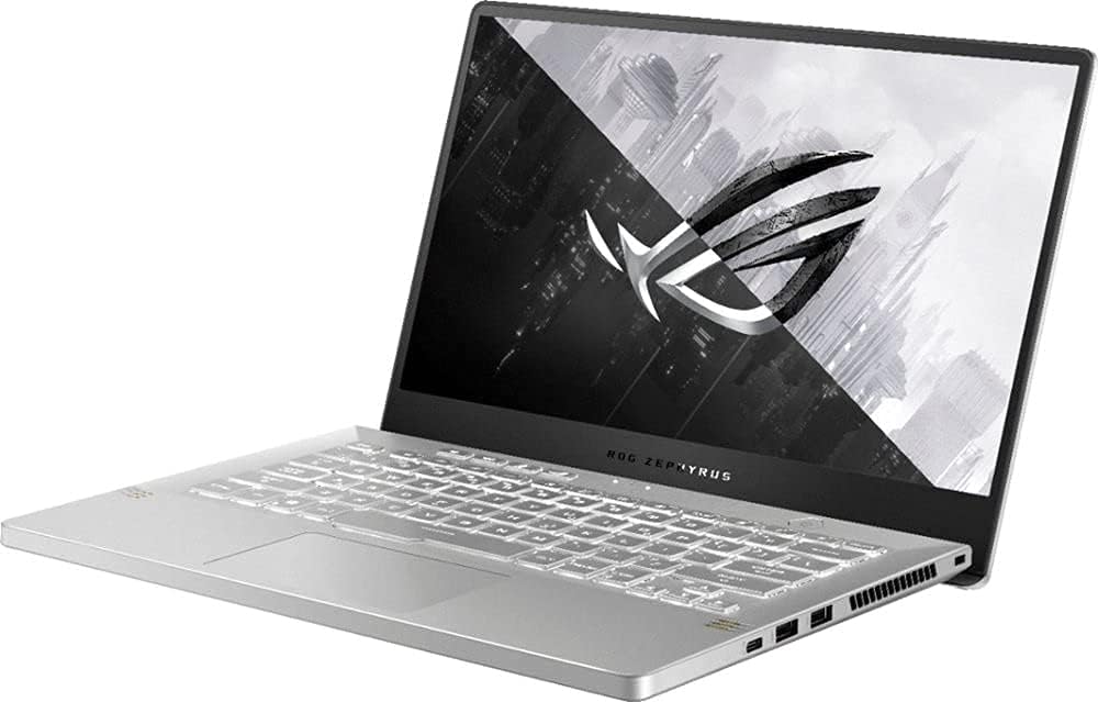 ASUS - ROG Zephyrus 14-inch Gaming Laptop - AMD Ryzen 9 - 16GB Memory - GeForce RTX 3060 - 1TB SSD - Moonlight White (Renewed)