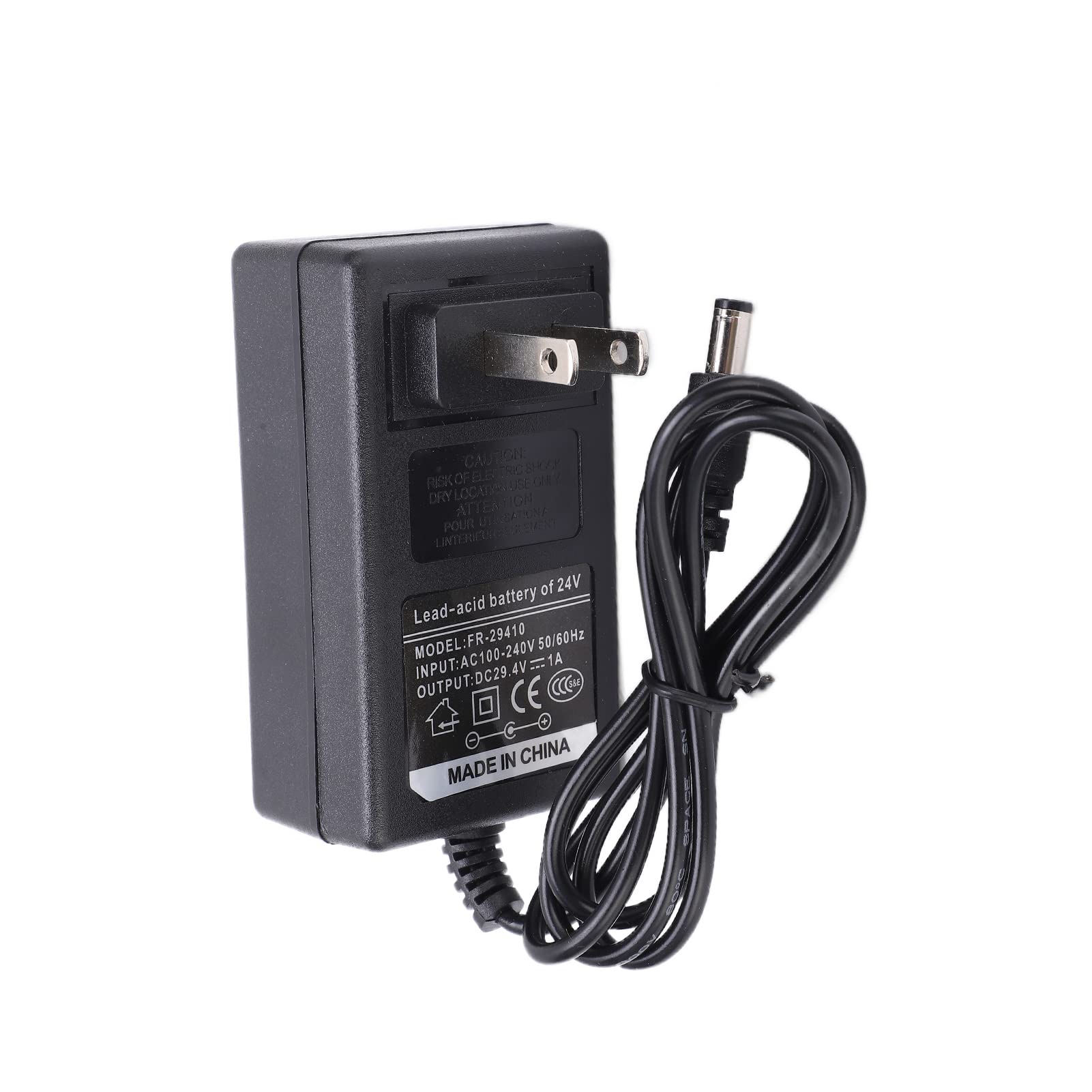 Electronic Scooter Battery Charger, 29.4V 1A Scooter Battery Charger for Electronic Scooter