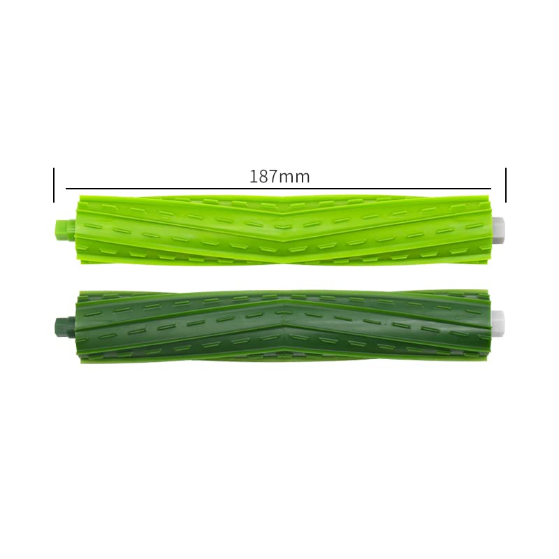 Replacement Parts Compatible for iRobot Roomba i7 j7 i3 i4 i7+ Plus i3+ i4 i4+ i6 i6+ i8 i8+ E5 E6 j7+ plus E&i&j Series, Multi-Surface Rubber Brush, High-Efficiency Filter, Edge-Sweeping Brush