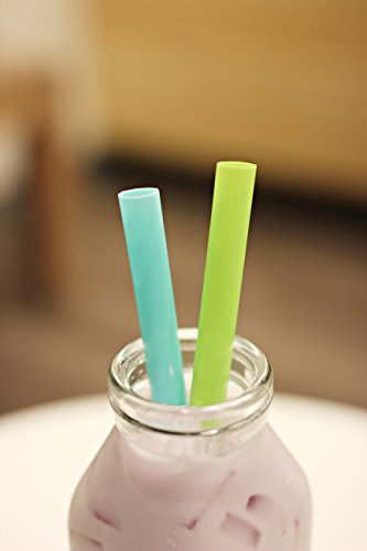 Karat C9060s 9" Boba Straws(10mm Diameter), Poly-Wrapped, Assorted Solid Colors (Case of 1600)