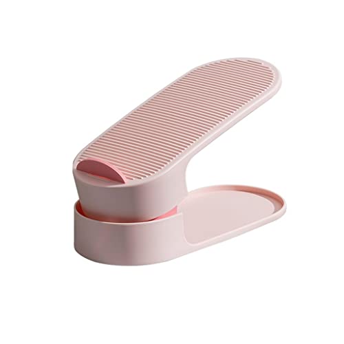 LUVADU ZCX Shoe Slots Organizer 2 Pack Shoe Slots Organizer Shoe Rack,Space Saver Storage Organiser Shoe Racks (Color : C)