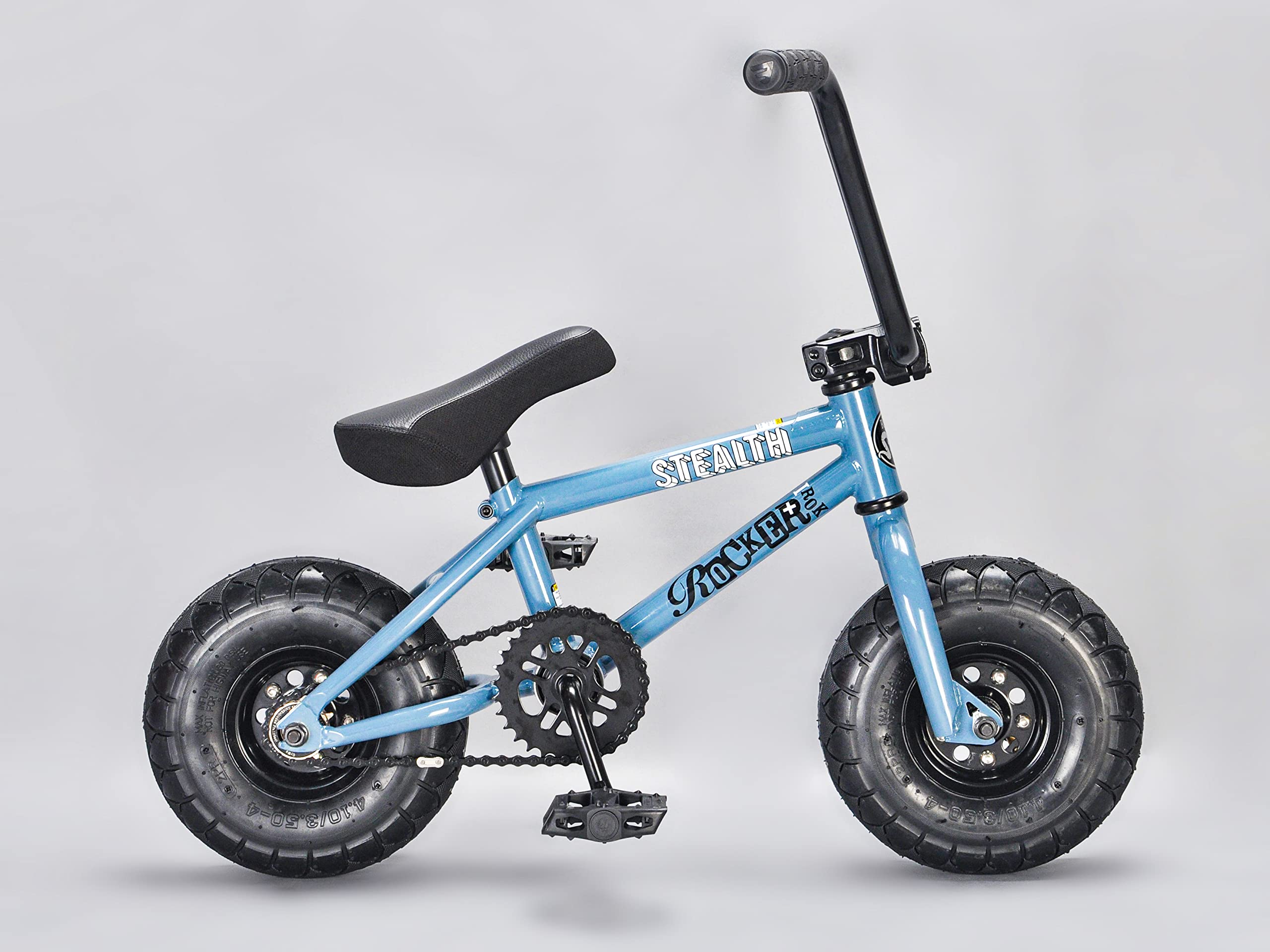 Rocker BMX Mini BMX Bike iROK+ Spotty RKR - Blue Mini BMX Freestyle Bicycle