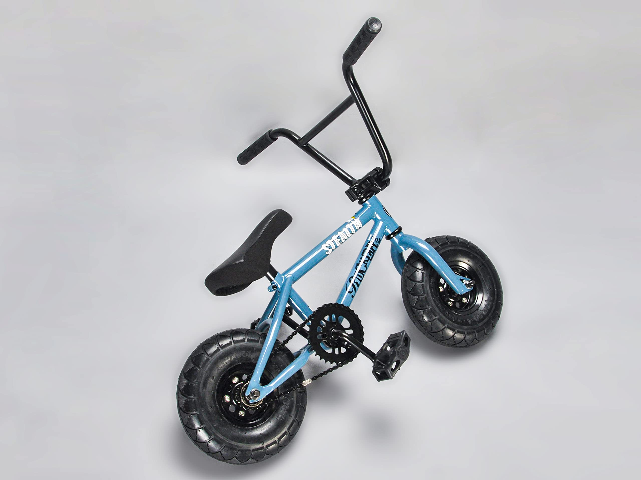 Rocker BMX Mini BMX Bike iROK+ Spotty RKR - Blue Mini BMX Freestyle Bicycle