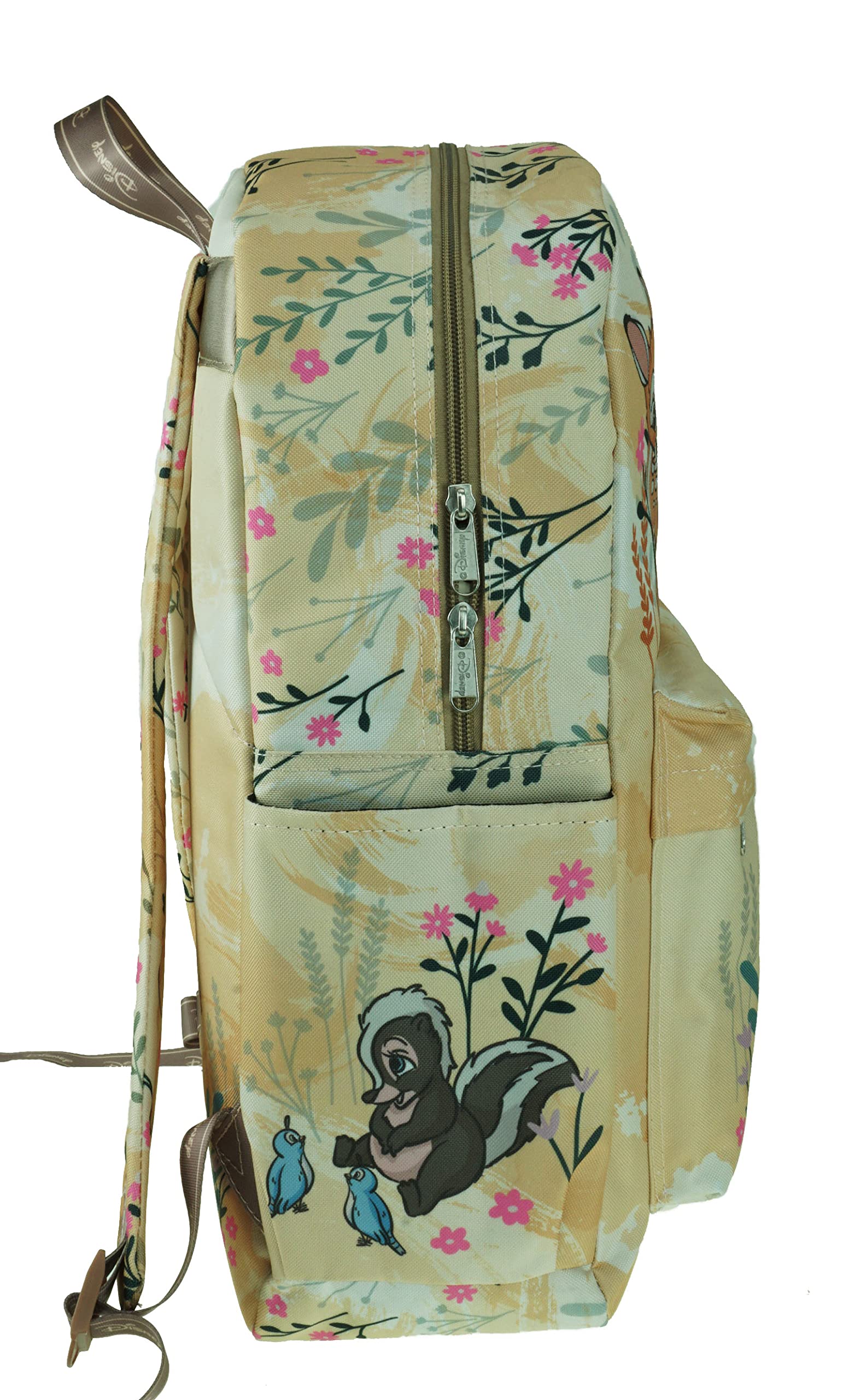 KBNL Classic Disney Bambi Backpack with Laptop Compartment for School, Travel, & Work, Multicolor, A22203-BAMBI