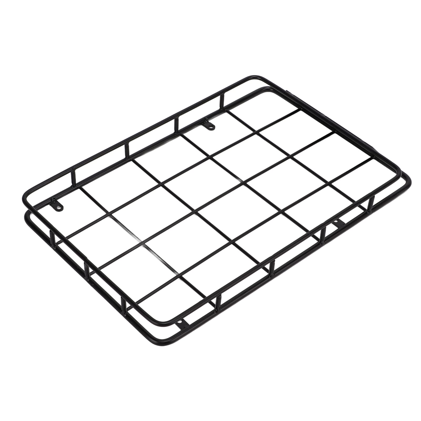 RC Roof Luggage Rack, Metal Lightweight RC Luggage Carrier Anti Wear Large High Simulation for 1/10 RC Crawler