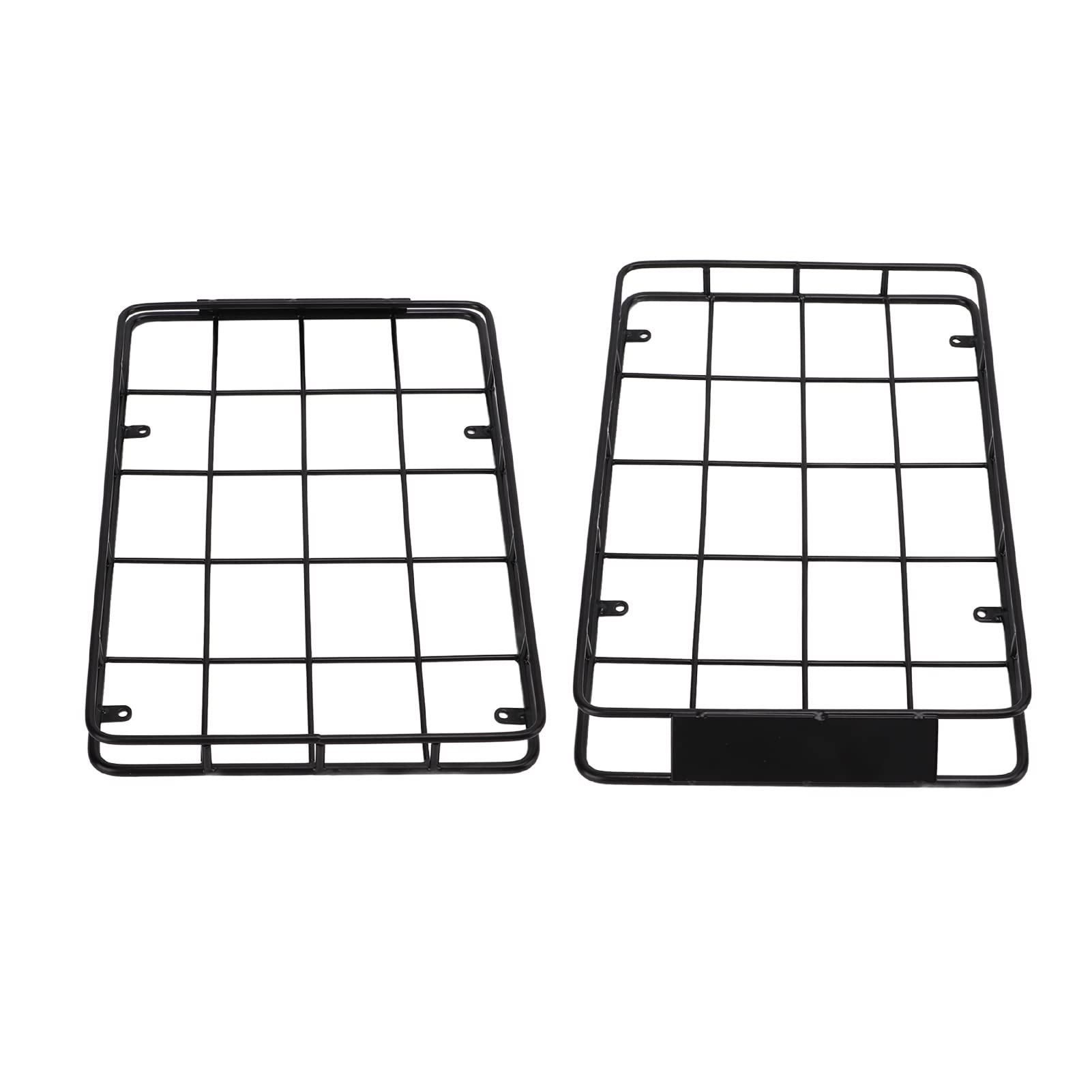 RC Roof Luggage Rack, Metal Lightweight RC Luggage Carrier Anti Wear Large High Simulation for 1/10 RC Crawler