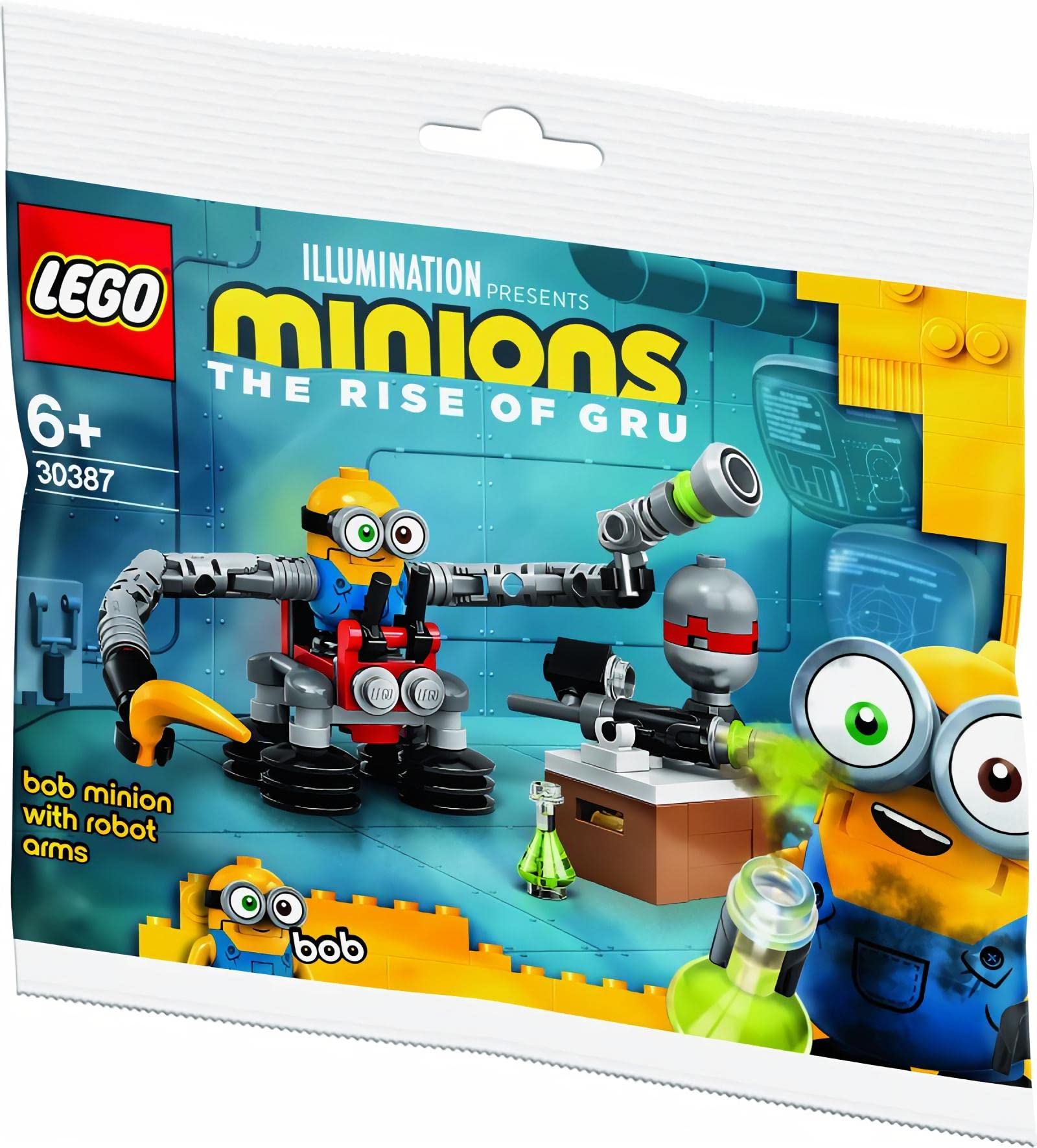 LEGO Minions Bob Minion with Robot Arms Building Kit 30387