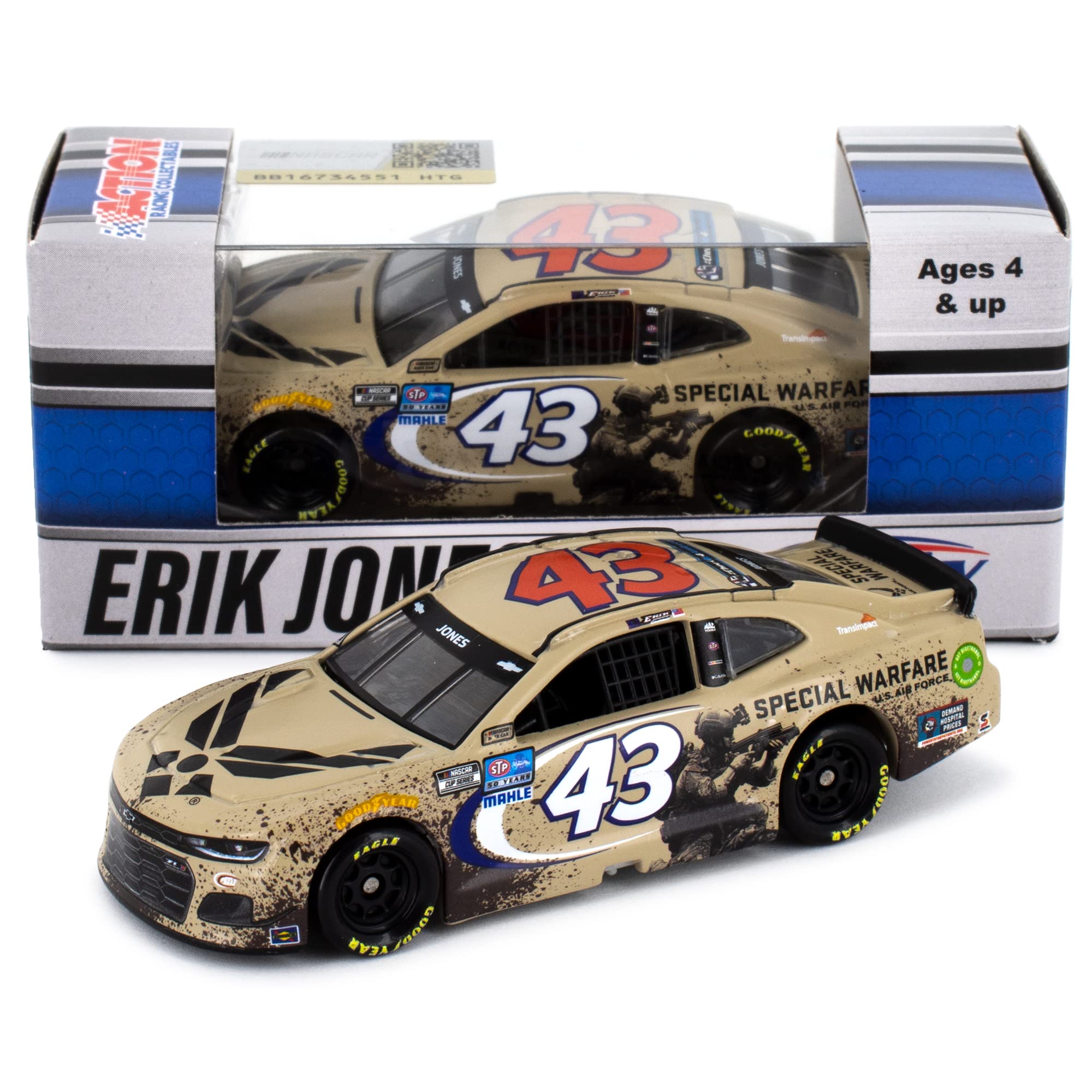 Lionel Racing E Jones 1/64 HT AIR Force Special Warfare 21 Camaro ZL1