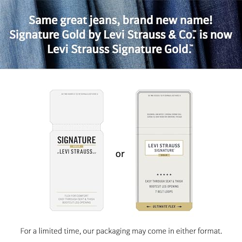Levi Strauss Signature Gold Men's Athletic Fit Jean, Velarium, 34Wx32L