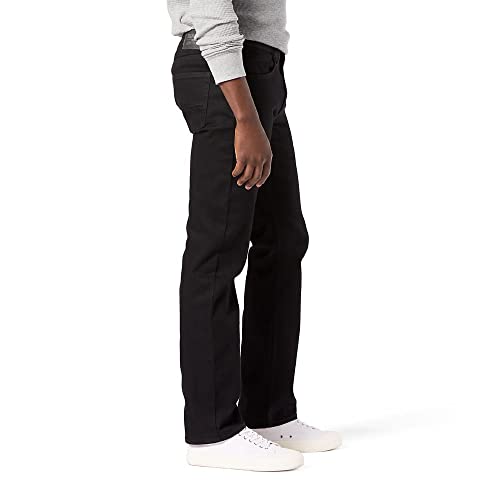 Levi Strauss Signature Gold Men's Slim Straight Jeans (Available in Big & Tall), Gothic, 36Wx34L
