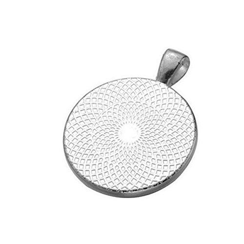 Dream SMP George Not Found 1 inch Silver Plated Pendant Necklace or Keychain