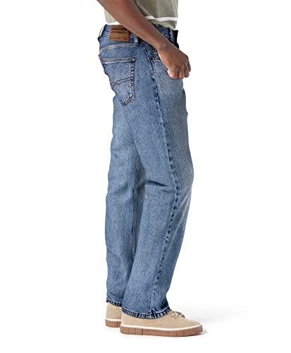 Levi Strauss Signature Gold Men's Relaxed Fit Flex Jeans (Available in Big & Tall), Atlas, 30Wx32L