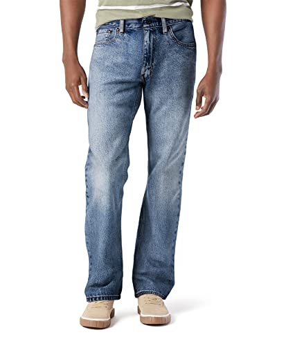 Levi Strauss Signature Gold Men's Relaxed Fit Flex Jeans (Available in Big & Tall), Atlas, 30Wx32L