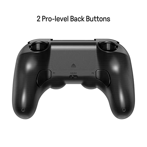 8Bitdo Pro 2 Bluetooth Gamepad for Switch/Switch OLED, PC, macOS, Android, Steam & Raspberry Pi with Storage Case (Black Edition)