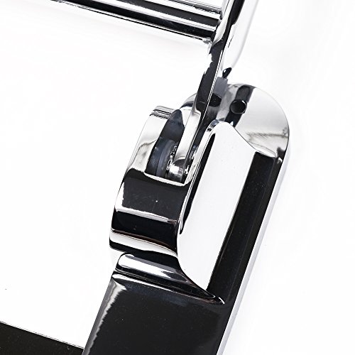 Candora Wall Mounted Shelf Towel Rack Stainless Steel Brushed Towel Shelf Towel Holder (40cm / 16in)