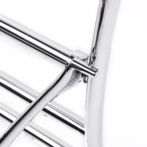 Candora Wall Mounted Shelf Towel Rack Stainless Steel Brushed Towel Shelf Towel Holder (40cm / 16in)