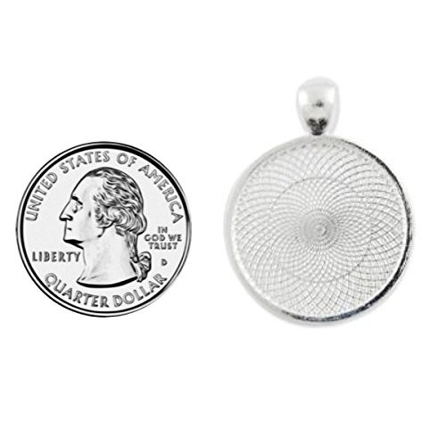 Tommy Innit Discs Dream SMP 1 inch Silver Plated Pendant Necklace or Keychain