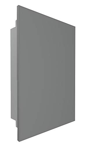 Ketcham 160 - 14"W x 20"H Deluxe Series Recessed Mounted Bright Annealed Stainless Steel Framed Single Door Medicine Cabinet