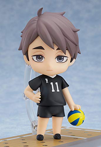 Orange Rouge Haikyu!! to The Top: Osamu Miya Nendoroid Action Figure, Multicolor