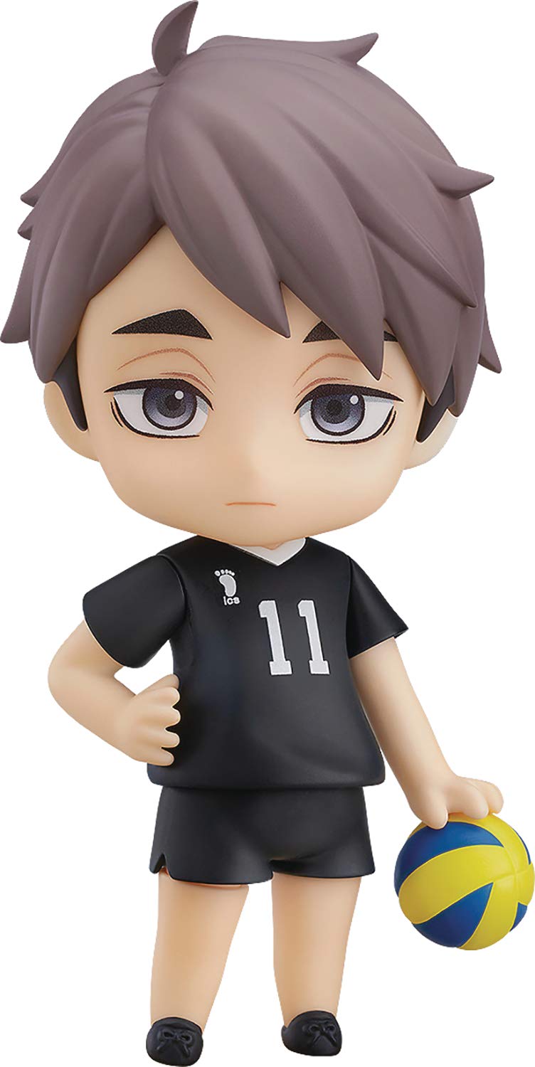 Orange Rouge Haikyu!! to The Top: Osamu Miya Nendoroid Action Figure, Multicolor