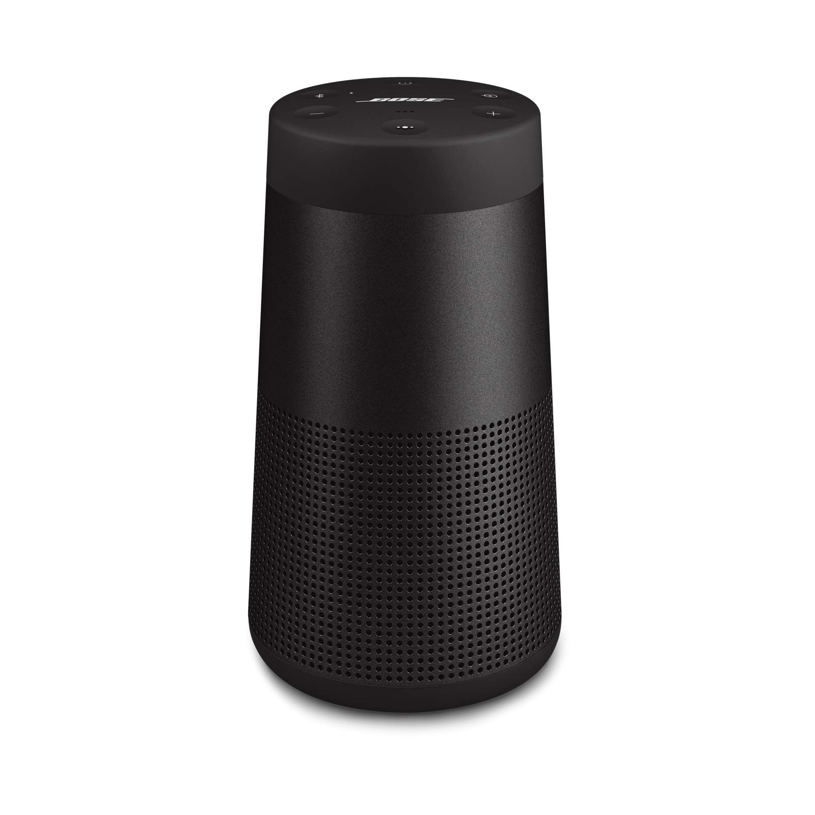 Bose SoundLink Revolve (Series II) Portable Bluetooth Speaker – Wireless Water-Resistant Speaker with 360° Sound, Black (Renewed)