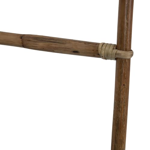 Creative Co-Op Decorative Bamboo Blanket Ladder, 60.25", Natural