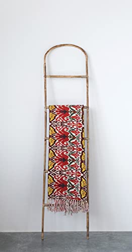 Creative Co-Op Decorative Bamboo Blanket Ladder, 60.25", Natural