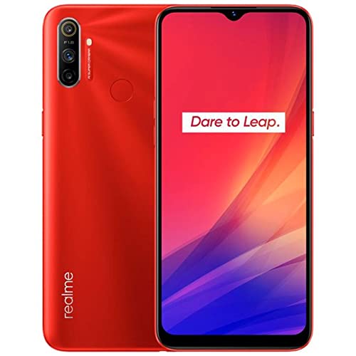 realme C3 4G Lte (for Tmobile Mint Tello & Global) 6.5" HD+ Unlocked Latin Europe Dual Sim Helio G70 Triple Camera (Blue, 32Gb + 2Gb Ram)