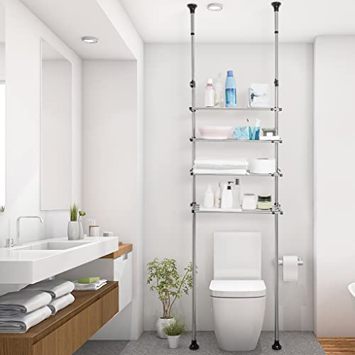 DAHOOMII Over The Toilet Storage Shelf Laundry Room Organizer Rack 0777-26 0