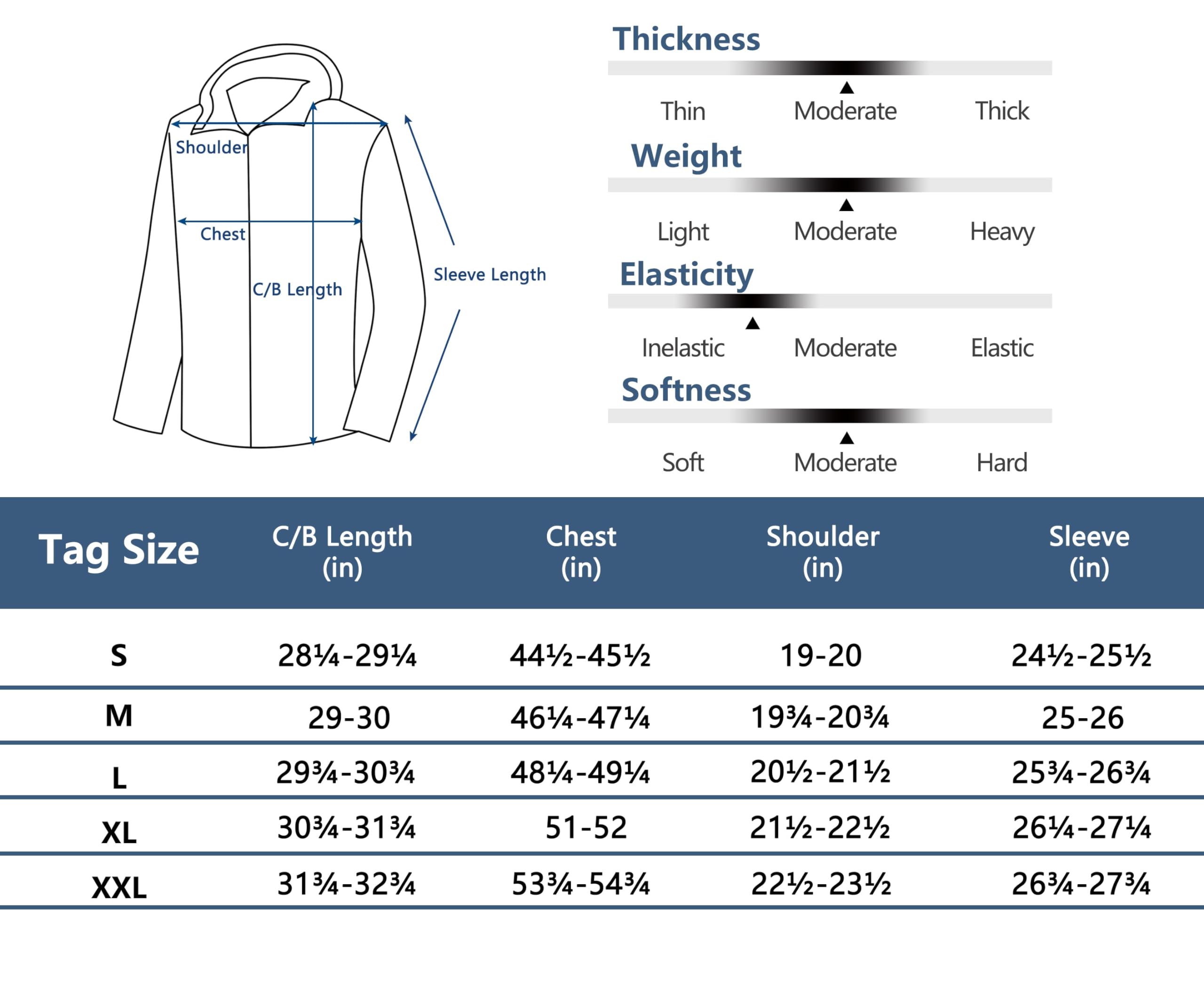 Little Donkey Andy Men's Lightweight Fleece Lined Jackets Hooded Windproof Jackets for Hiking Outdoor Gray Floral L