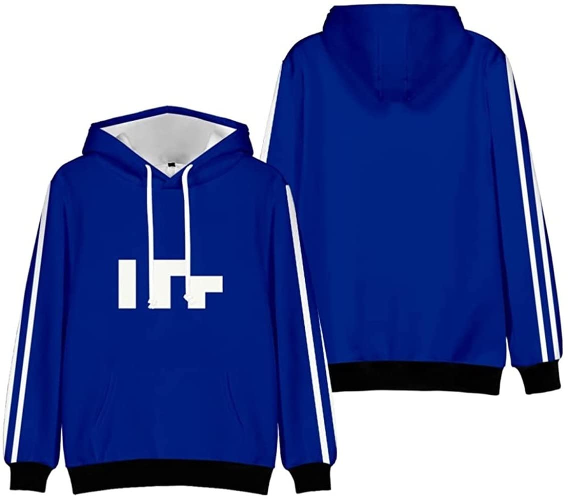 WAWNI Quackity Dream Team SMP Merch Hoodies Winter Men/Women Kawaii Hip HOP The Hooded Long Sleeve (Hoodie,Medium)