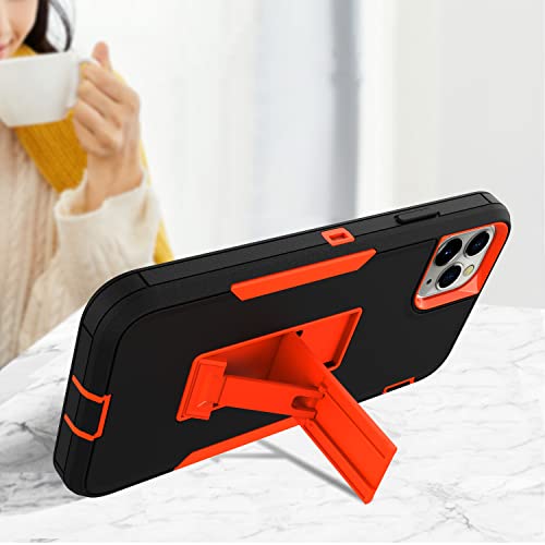 showdd Designed for iPhone 13 Pro Max Case, Military Grade Drop Protection iPhone Case Compatible with Magnetic Car Mount, Hybrid Hard PC Kickstand Case for iPhone 13 Pro Max 6.7", Purple