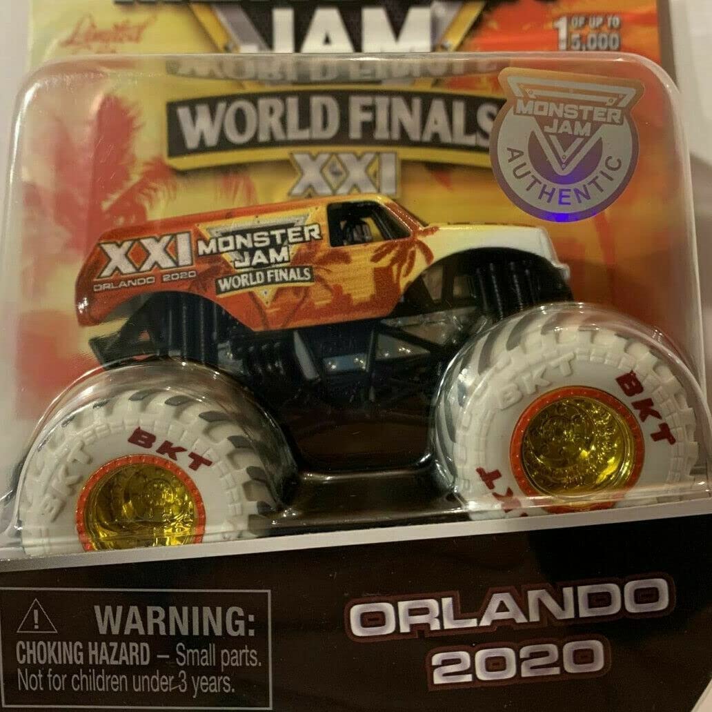 MonsterJam Orlando Florida 2020, World Finals XXL Exclusive Truck 1:64 Scale (White)