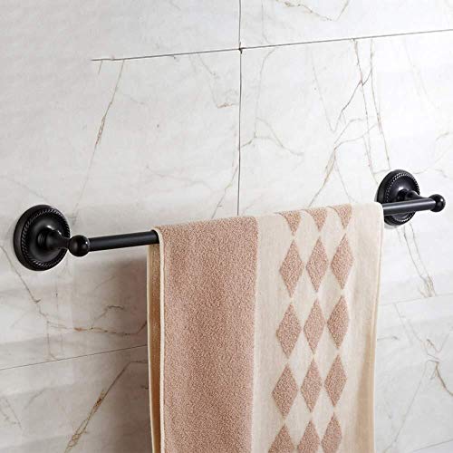 OMOONS Towel Rack Retro French Towel Rack Bathroom Material Stainless Steel Pole Bathroom Rack