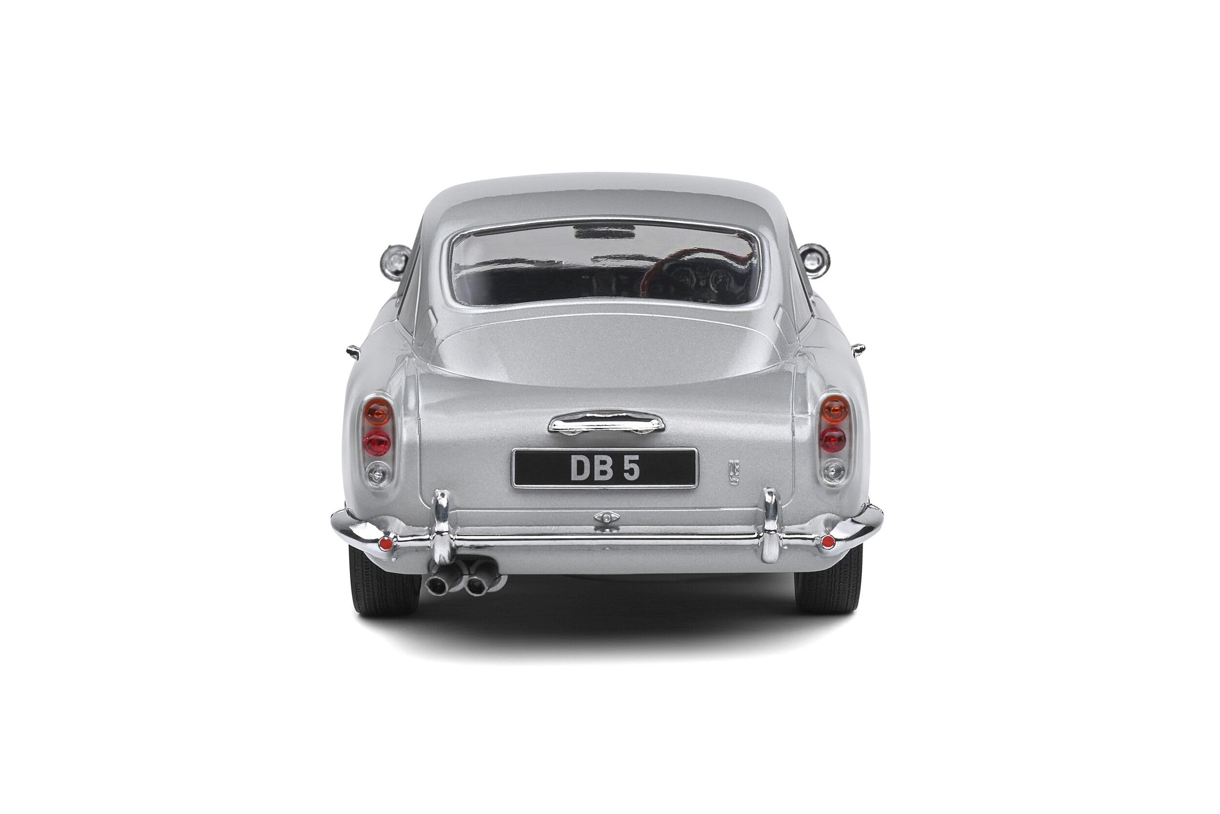Solido S1807101 1:18 1964 DB5-Silver Birch Aston Martin Collectible Miniature car, Silver,Unisex Adult